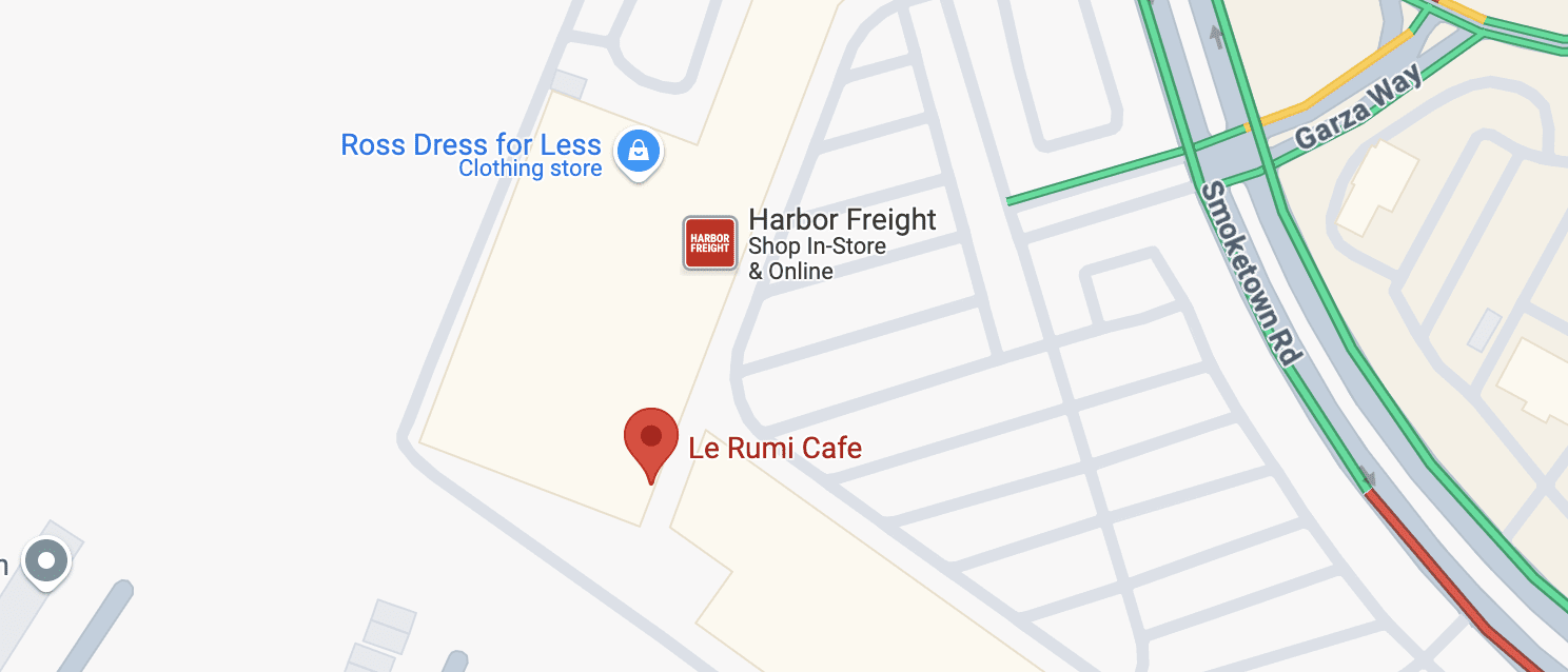 Contact Us | Le Rumi Cafe